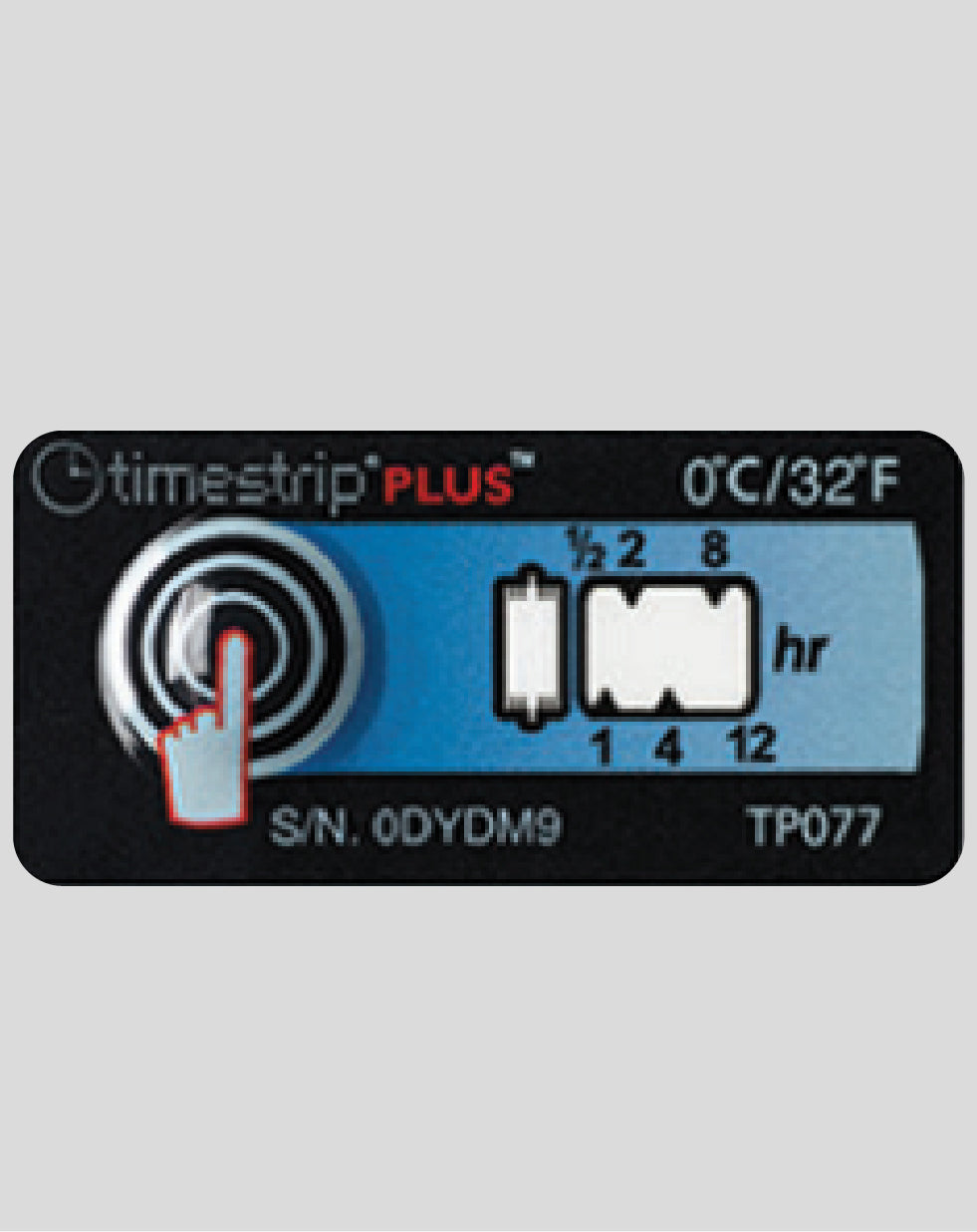 Temperature Indicator Label 0°C / +32°F. Temperature Indicator Label To ...