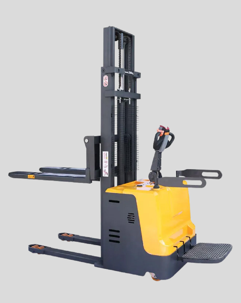 Electrical Stacker (AC Type) 2Ton with 5.5 Meter Lifting – EQ Machines